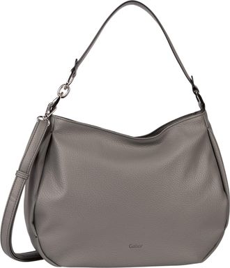 Gabor bags Lonia Damen Hobo Bag Schultertasche Mittelgro&szlig; Grau