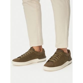 Clarks Sneakers Clarks Courtlite2 Run 26181324 Khakifarben
