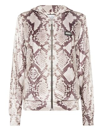Philipp Plein Sweatjacke Mit Kapuze Python