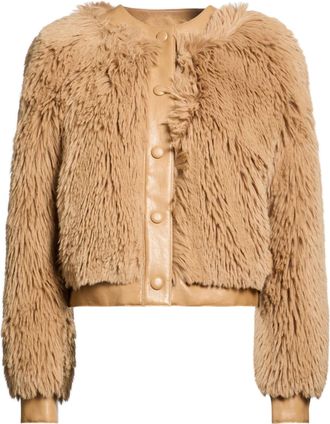 Twin-Set JACKEN & M&Auml;NTEL - Shearling- & Kunstfell auf YOOX.COM