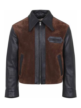 Marni Blouson En Cuir - Noir