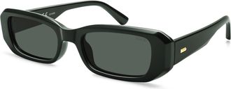 Sojos Retro Polarisierte Rechteckig Sonnenbrille Damen Herren Trendy Vintage Quadratisch Sonnerbrillen Unisex mit UV400 Schutz SJ2619