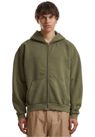 Build Your Brand Herren Kapuzenpullover, 70 Prozent Baumwolle, 30 Prozent Polyester, warmkhaki, XL