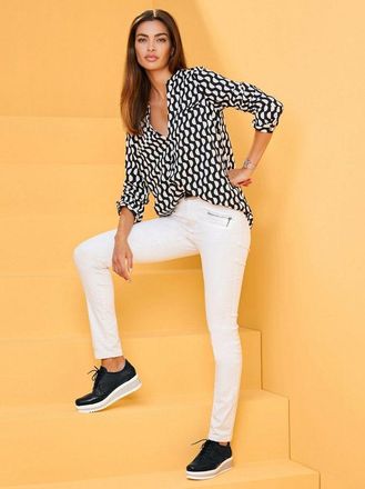 Heine Klassische Bluse Schlupf-Bluse