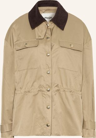Maje Jacke Mit Herausnehmbarer Blende beige