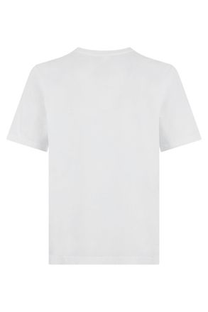 Maison Kitsun&eacute; Mens T-Shirt White Cotton T-Shirts And Polos