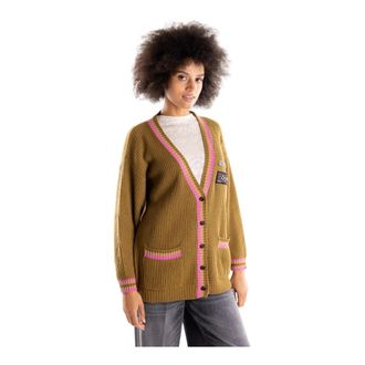 Brand Unique Maglia Cardigan - - Knitwear - Damen - Gr&uuml;n - S