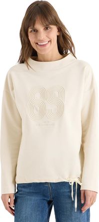 Cecil Shirt mit Stickerei Pearl beige XXL