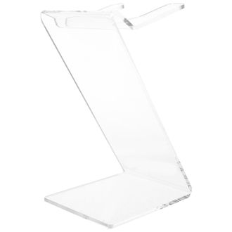 Hemobllo Haartrocknerhalter aus Transparentem Acryl Leichtes Design Kompakter Tischst&auml;nder f&uuml;r Badezimmer und Studentenwohnheime Stabiler Haartrockner Aufbewah