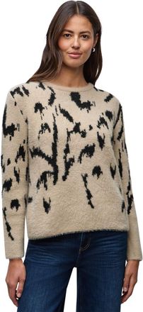 Street One Damen 3015735 Softer Jacquard Pullover, Sanded Beige, 38