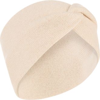 Camel Active Damen Stirnband aus reinem Kaschmir Beige, womenswear-OS