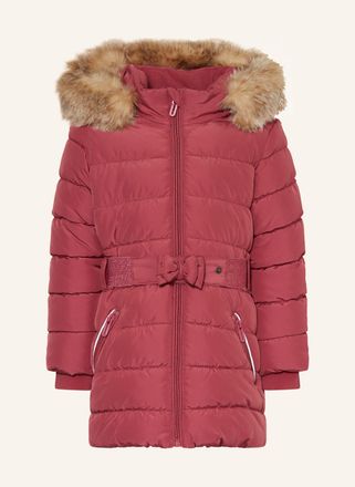 s.Oliver S.Oliver Red Steppmantel Mit Abnehmbarer Kapuze pink