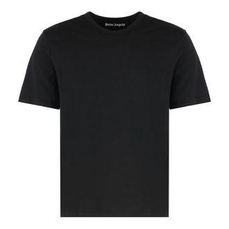 Palm Angels Set mit drei Baumwoll-T-Shirts - - Tops - Herren - Schwarzk - XL