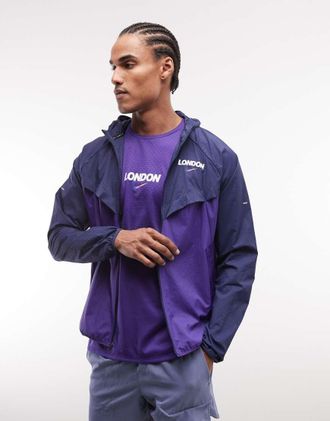 Nike Stride City - Veste - Violet