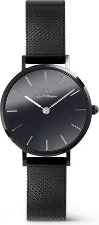 Daniel Wellington Uhr - Petite Uhr - Gr. unisize - in Schwarz - für Damen