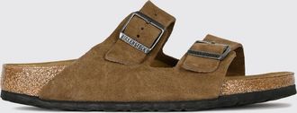 Birkenstock Arizona Sandalen von aus Veloursleder mit Doppelschnalle