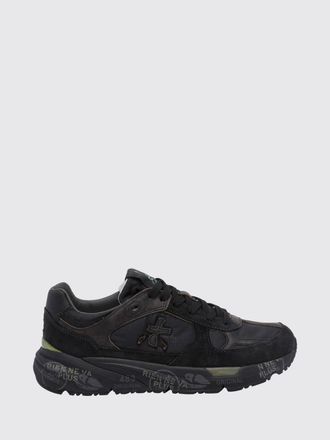 Premiata Zweifarbige Mase Sneaker aus Veloursleder und Canvas