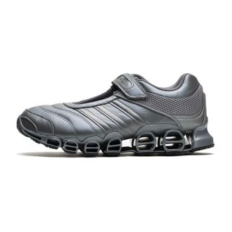 adidas Femme, Chaussures, Gris, Taille: 40 2/3 EU Baskets Mary-Jane Megaride Iron Metallic