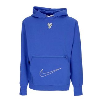 Nike City Edition Courtside Fleece Hoodie - - Sport - Herren - Blau - XL