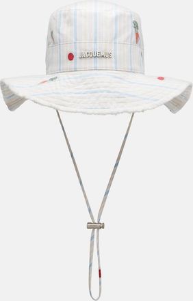 Jacquemus Bob Le Bob Artichaut en toile de coton &agrave; rayures