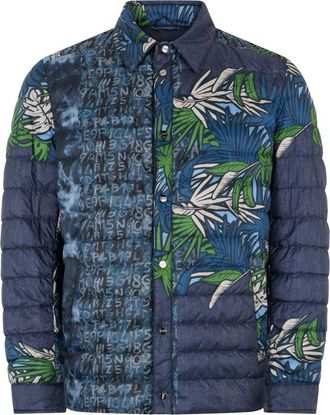 Herno Homme, Vestes, Multicolore, Taille: L Veste Rembourr&eacute;e avec Imprim&eacute; Contrastant