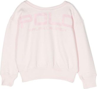 Polo Ralph Lauren Cotton-Blend Crewneck Sweatshirt - Pink