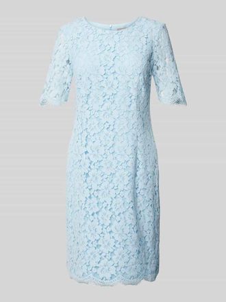 Christian Berg Knielanges Kleid mit Ausbrenner-Effekt