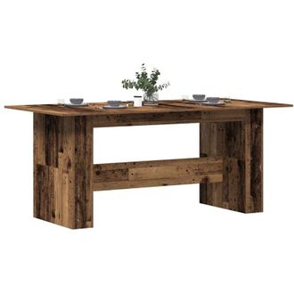 vidaXL Vidaxl - Table &agrave; manger vieux bois 180x90x76 cm bois ding&eacute;nierie