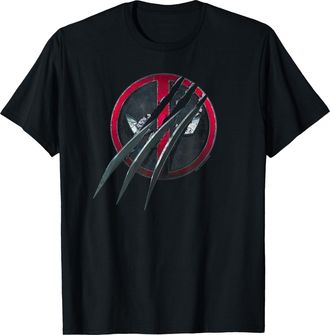 MARVEL Deadpool & Wolverine Wolverine Claws Deadpool T-Shirt