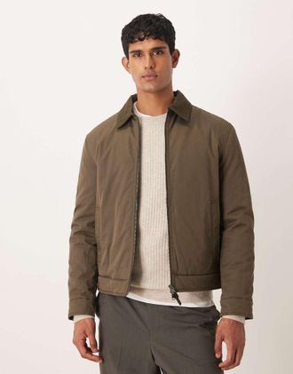 Mango Veste utilitaire - Vert délavé