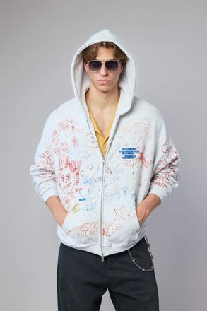 Paly Hollywood Joshua Tree Double Zip Hoodie