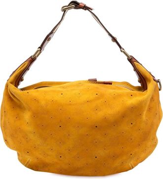 Louis Vuitton Hobo Bags - Monogram Suede Onatah GM - Gr. unisize - in Gelb - f&uuml;r Damen