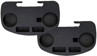 Generic Clip auf Beistelltisch, Seitenplatte f&uuml;r Stuhl, aus Kunststoff, mit Getr&auml;nkehalter f&uuml;r Liegestuhl, 2 seitliche Ablagen f&uuml;r St&uuml;hle, professionell