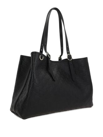 Gucci Shopper & Totes - Gg Emblem Large Tote Bag - Gr. unisize - in Schwarz - f&uuml;r Damen