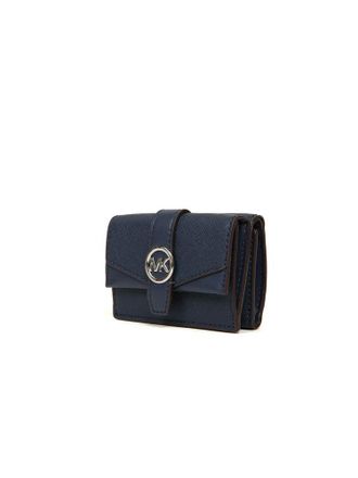 Michael Kors Extra-Small Flap Trifold Wallet - Navy