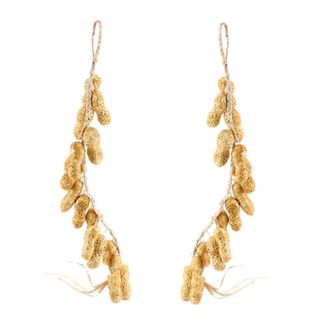 Cabilock H&auml;ngende Gef&auml;lschte Erdnuss String Decor 2 St&uuml;ck Home Restaurant Kunst Schule Universit&auml;t