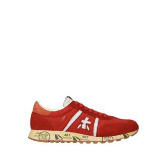 Premiata Femme, Chaussures, Rouge, Taille: 39 EU Lucyd Baskets
