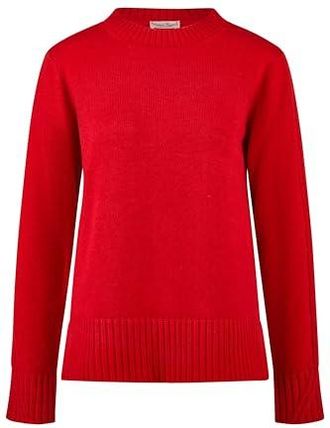 Barbara Lebek Maillot Femme Col Rond Haut, fuchsia, M