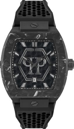 Philipp Plein Uhren - Analoge Quarzuhr The Hexagon Phantom - Gr. unisize - in Schwarz - f&uuml;r Damen