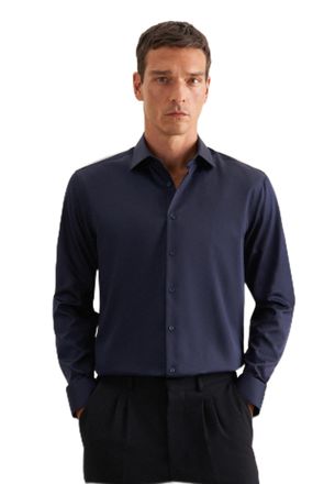 Seidensticker Herren Business Hemd - Regular Fit - B&uuml;gelleicht - Kent Kragen - Langarm - 100 Prozent Baumwolle