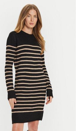 Brave Soul Strickkleid LKD-125HARPER Schwarz Regular Fit