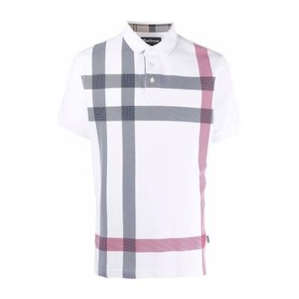 Barbour Homme, Tops, Multicolore, Taille: M Blaine Tartan Piqu&eacute; Polo