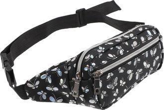 Aboofan wasserdichte Damen PU Bauchtasche Vielseitig Tragbar als Hüft Brusttasche Langlebiger Reißverschluss für Outdoor Reisen Sport Radfahren Laufen und All