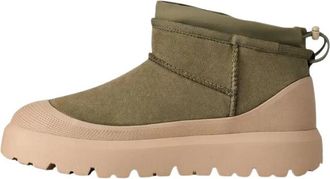 UGG Ugg, Femme, Chaussures, Vert, Taille: 37 EU Classic Ultra Mini Weather Hybrid