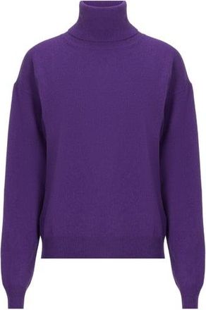 Saison 1865 Sorge - violettes Rollkragenpulse