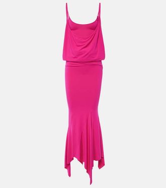 The Attico Midikleid aus Jersey