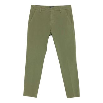 Dondup Gr&uuml;ne Baumwoll-Chino-Shorts - - Trousers - Herren - Gr&uuml;n - W34