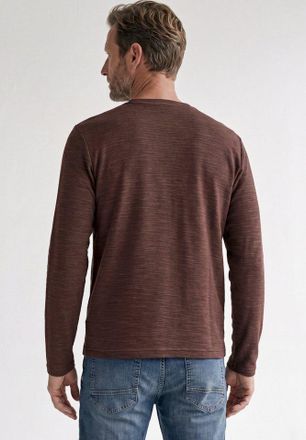 Street One Men Langarmshirt im soften Baumwoll-Mix