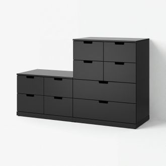 IKEA NORDLI Kommode mit 10 Schubladen