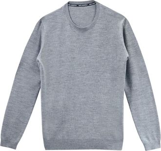 Karl Lagerfeld Homme, Pulls, Gris, Taille: M Maglione Ricamo Cameo